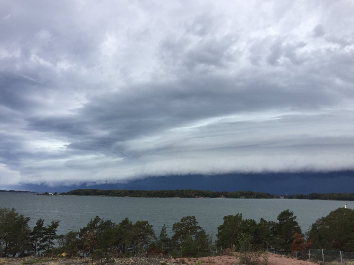 “Tornado outbreak” in Sweden - https://www.stormchasingusa.com