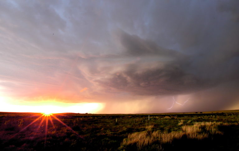 Day 8: Lightning storm at sunset in New Mexico - https://www.stormchasingusa.com