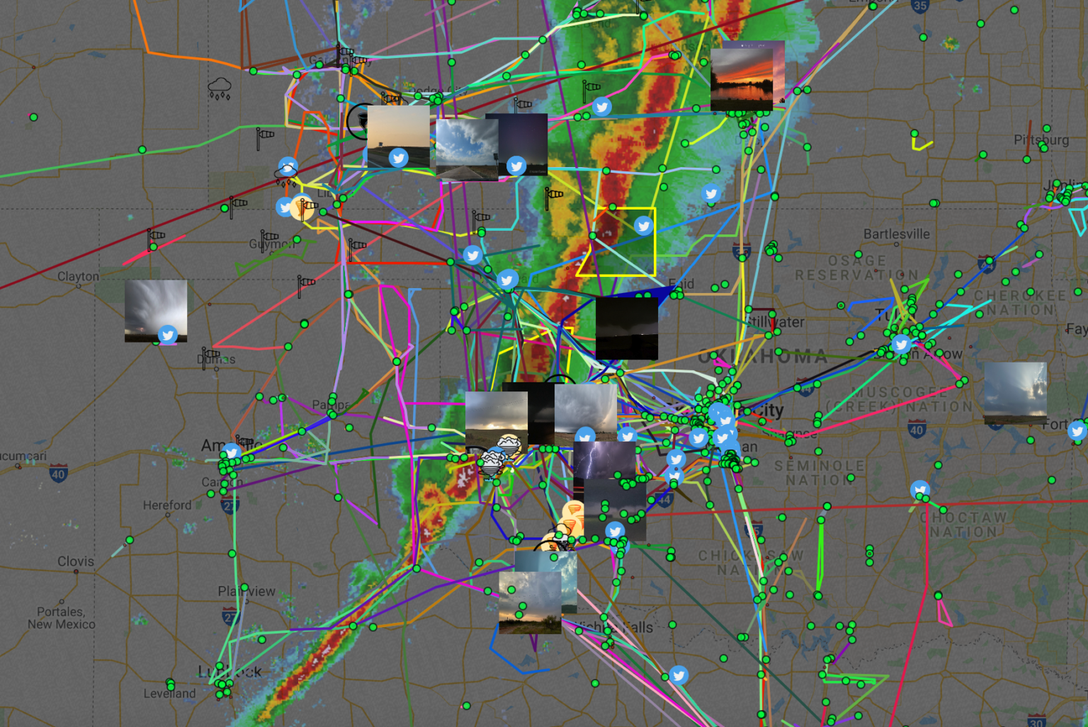 StormWindow: My new storm chasing web application - https://www.stormchasingusa.com